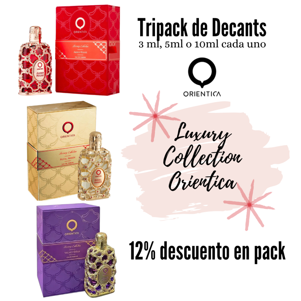 Pack Luxury Collection Orientica | Perfumes y decants | Lujo Perfume