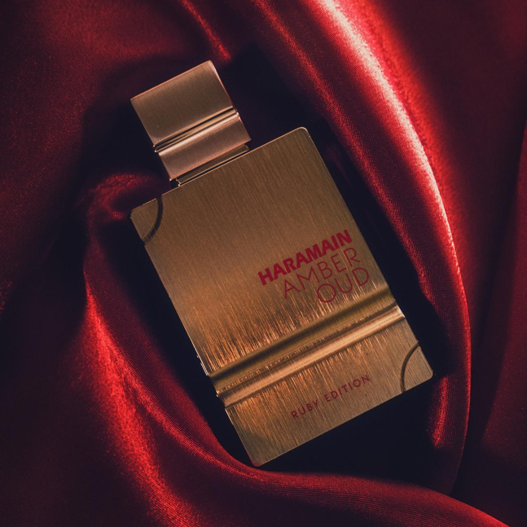 Amber Oud Ruby EDP | Perfume árabe Al Haramain | Perfumes y decants | Lujo Perfume