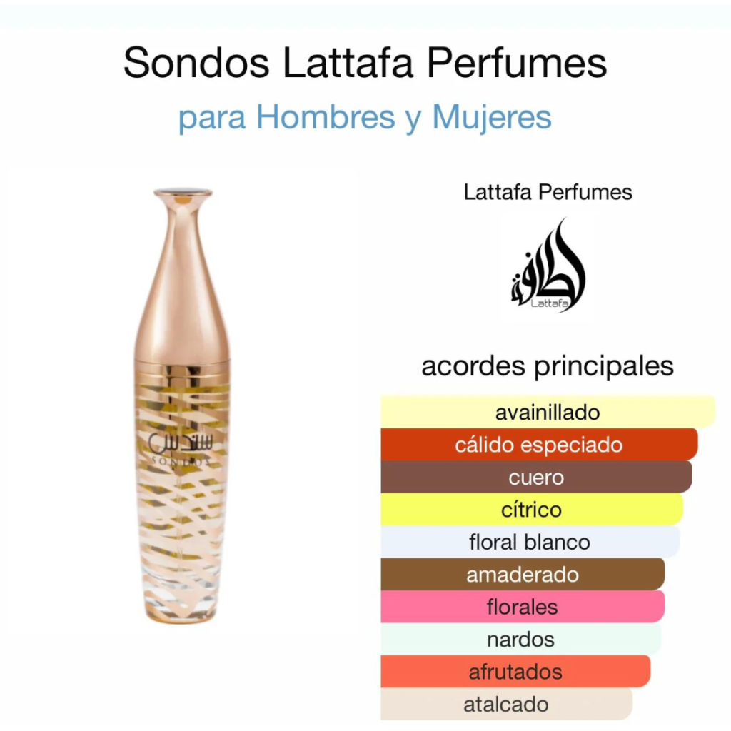 Sondos EDP | Perfume árabe Lattafa | Perfumes y decants | Lujo Perfume