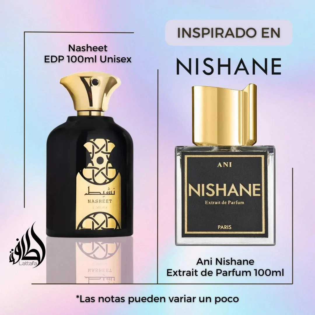 Nasheet EDP | Perfume árabe de Lattafa | Perfumes y decants | Lujo Perfume