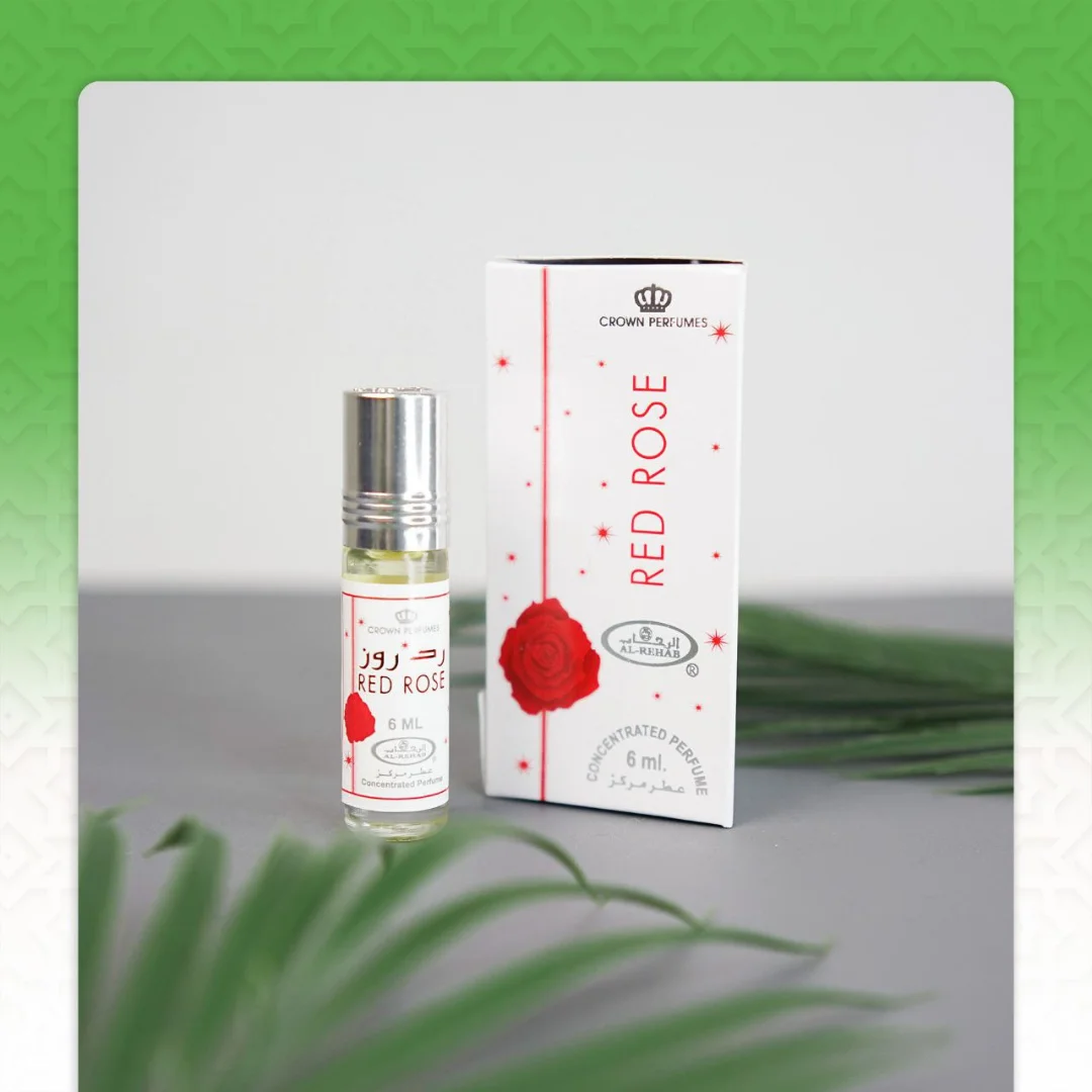 Red Rose Concentrated Perfume oil 6 ML | Perfume árabe de Al Rehab ...