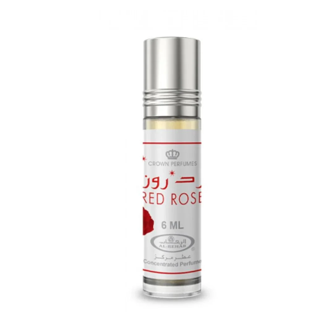 Red Rose Concentrated Perfume oil 6 ML | Perfume árabe de Al Rehab ...