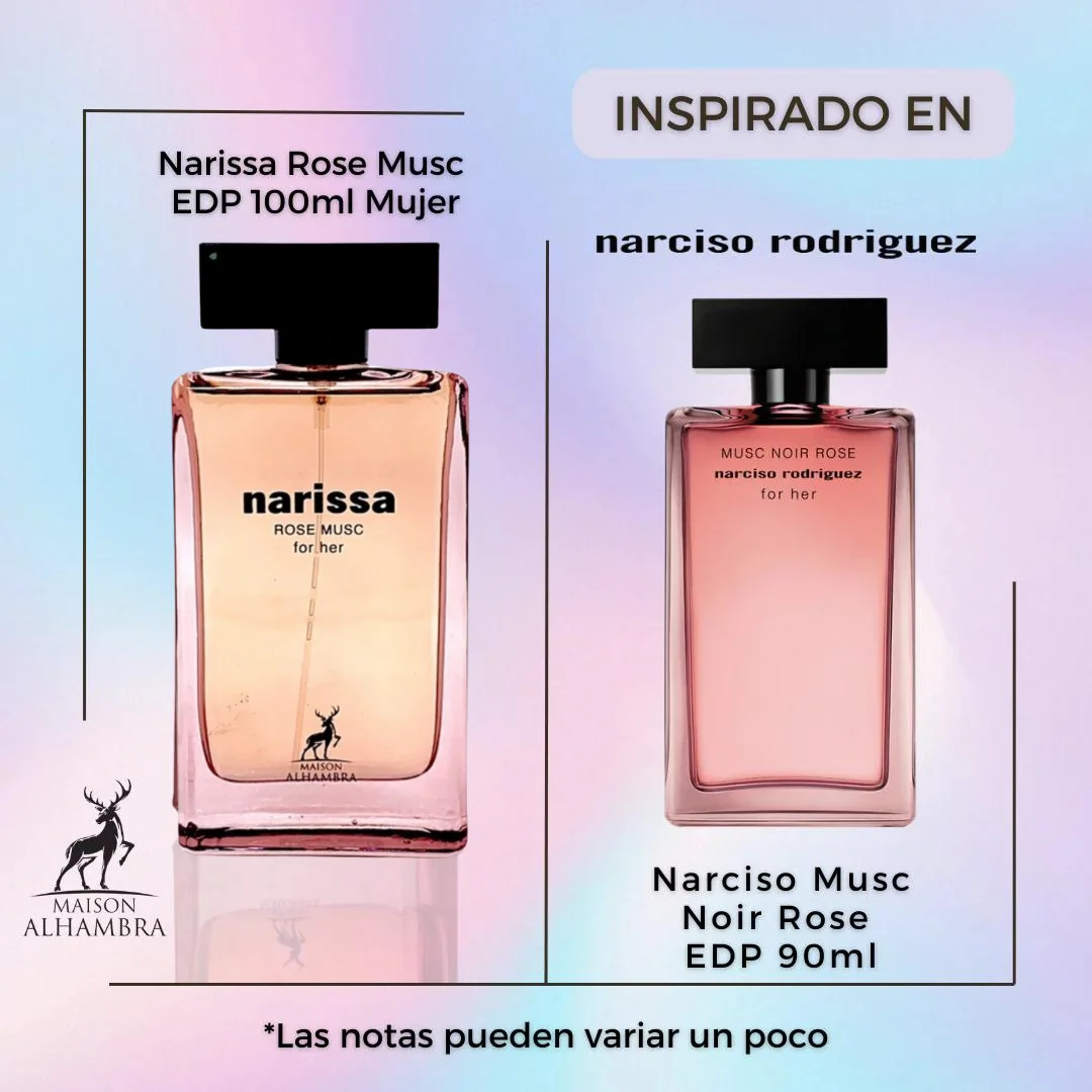 Narissa Rose Musc EDP | Perfume árabe Maison Alhambra | Perfumes y ...