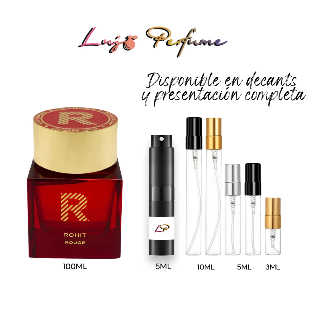 Rohit Rouge EDP | Perfume árabe de Bharara | Perfumes y decants | Lujo ...